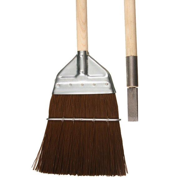 1367 BROWN RAIL BROOM W/ CHISEL | Bolts Plus Inc.