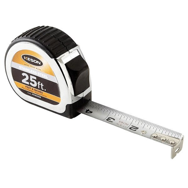 25FT IMP STAINLESS TAPE MEASURE PG1825SS | Bolts Plus Inc.