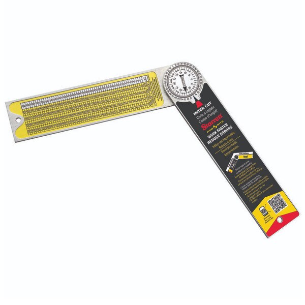 CP505A-12 12IN ALUMINUM COMBINATION PROTRACTOR | Bolts Plus Inc.