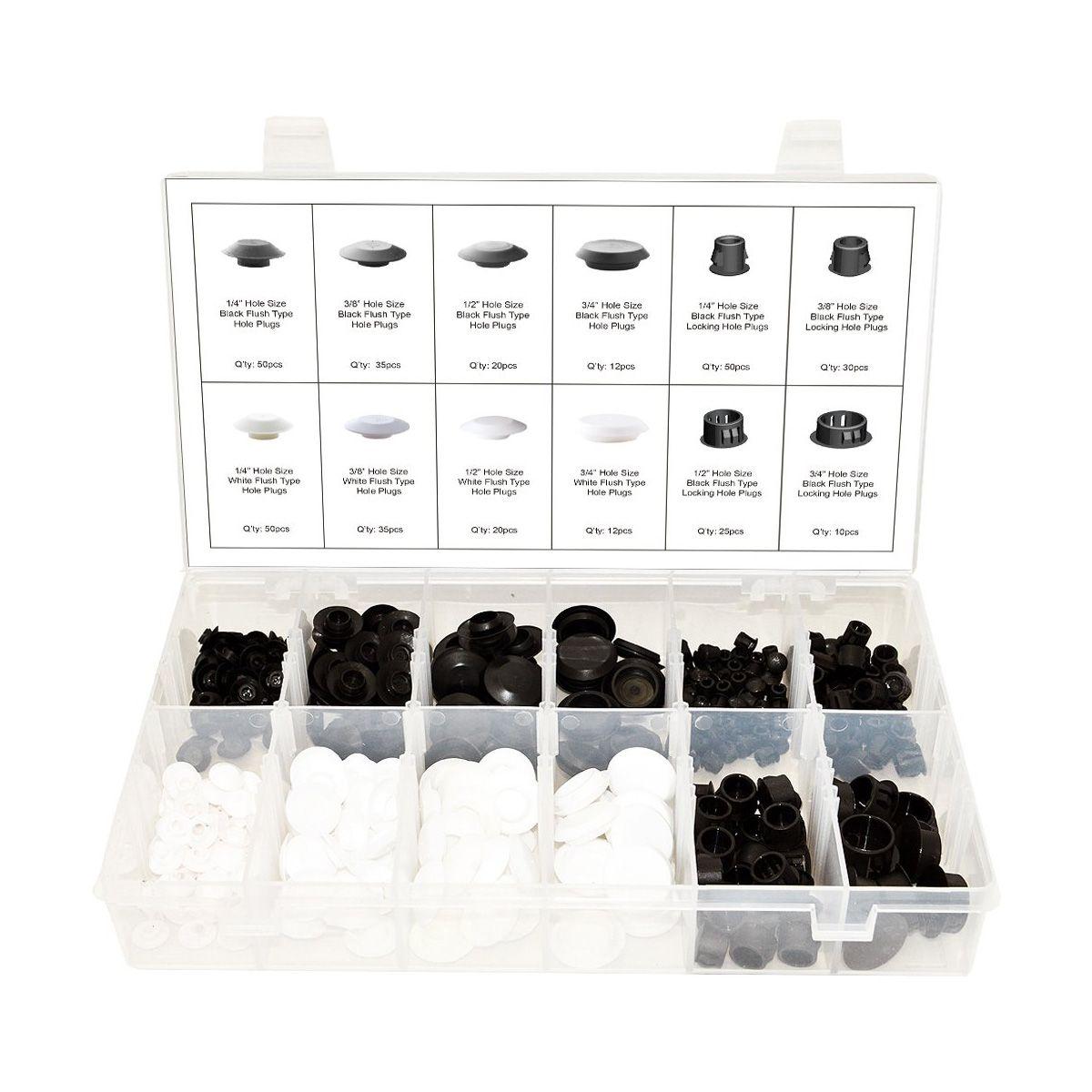 8165 FLUSH TYPE HOLE PLUG ASSORTMENT | Bolts Plus Inc.