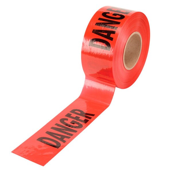 3 X 1000FT DANGER RIBBON | Bolts Plus Inc.
