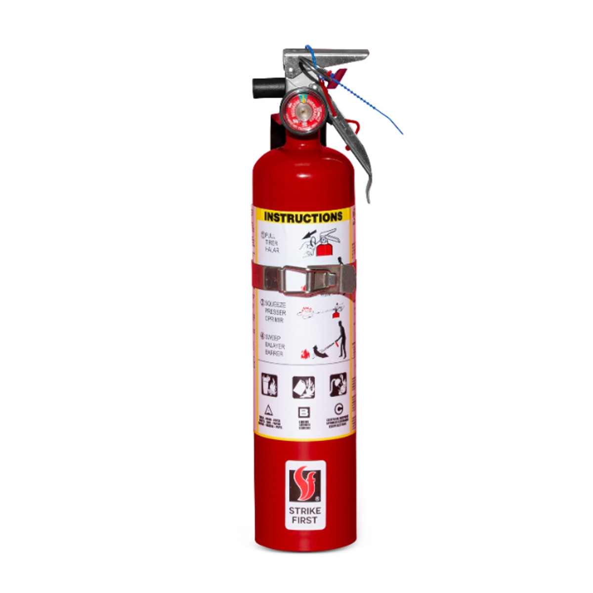 2.5# FIRE EXTINGUISHER W/ VEHICLE MOUNT | Bolts Plus Inc.