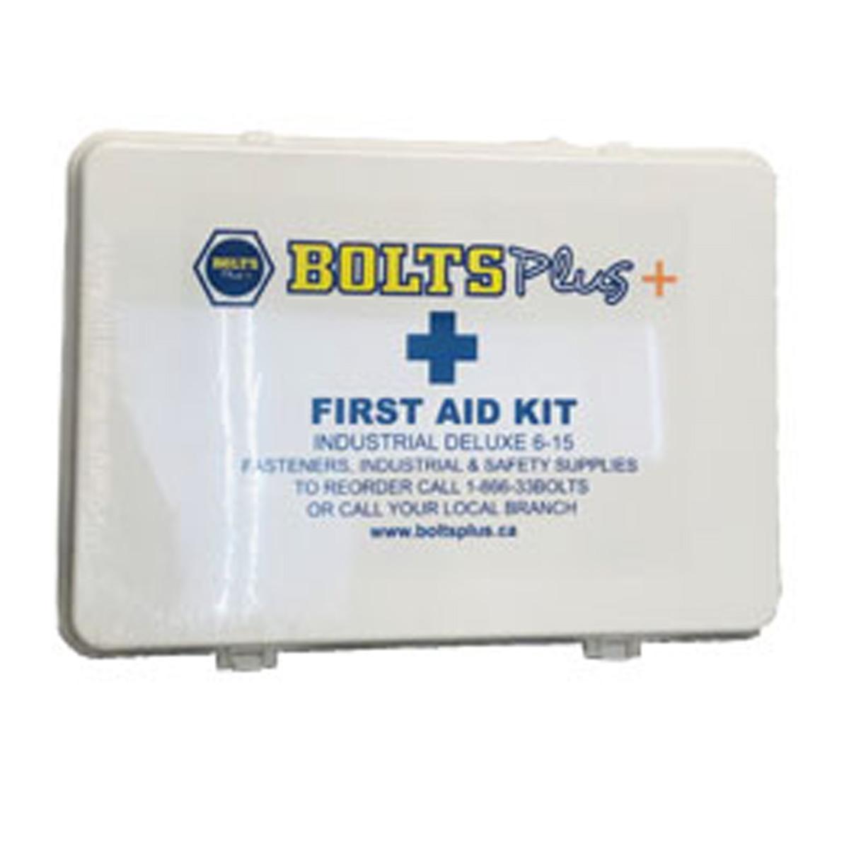 6 - 15 DELUXE PERSON FIRST AID KIT | Bolts Plus Inc.