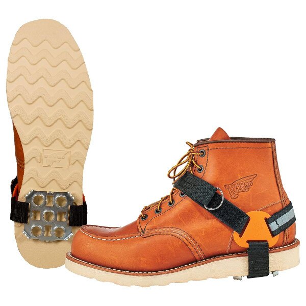 STRAP-ON HEEL ICE CLEATS | Bolts Plus Inc.
