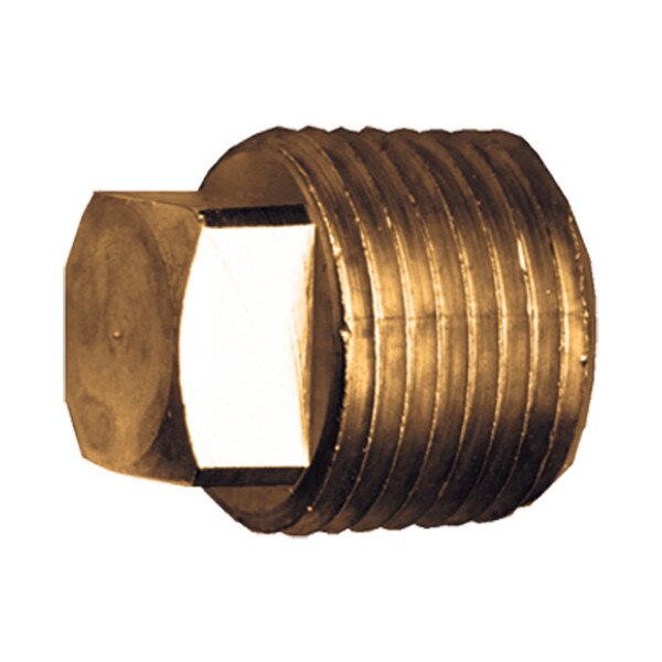 Square Head Brass Pipe Plug | Bolts Plus Inc.
