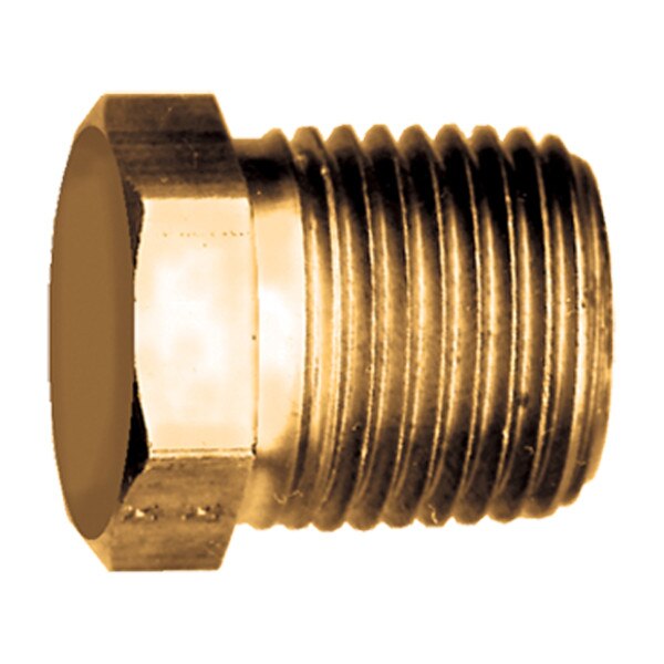 Hex Head Brass Plug | Bolts Plus Inc.