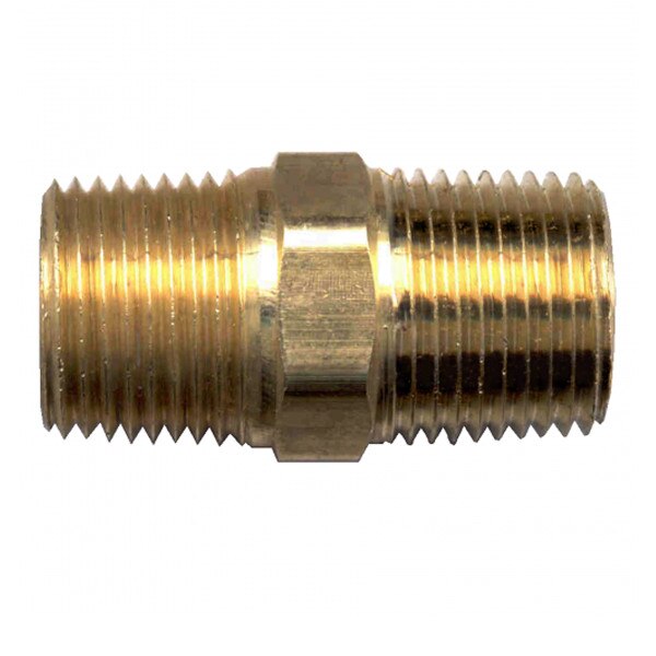 NPT to NPT Hex Nipple | Bolts Plus Inc.