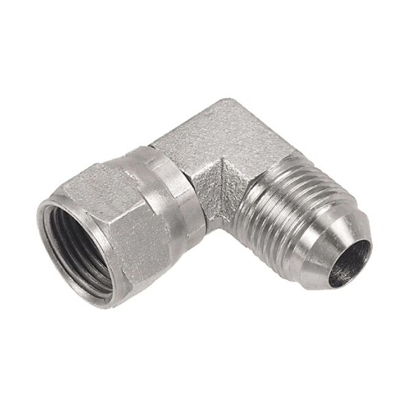 NPT To MJIC 90deg Flare Adapter | Bolts Plus Inc.