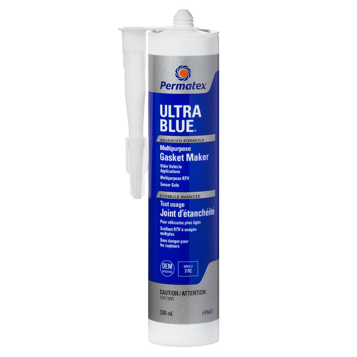 59613 ULTRA BLUE RTV ADHESIVE 300ML 77C | Bolts Plus Inc.
