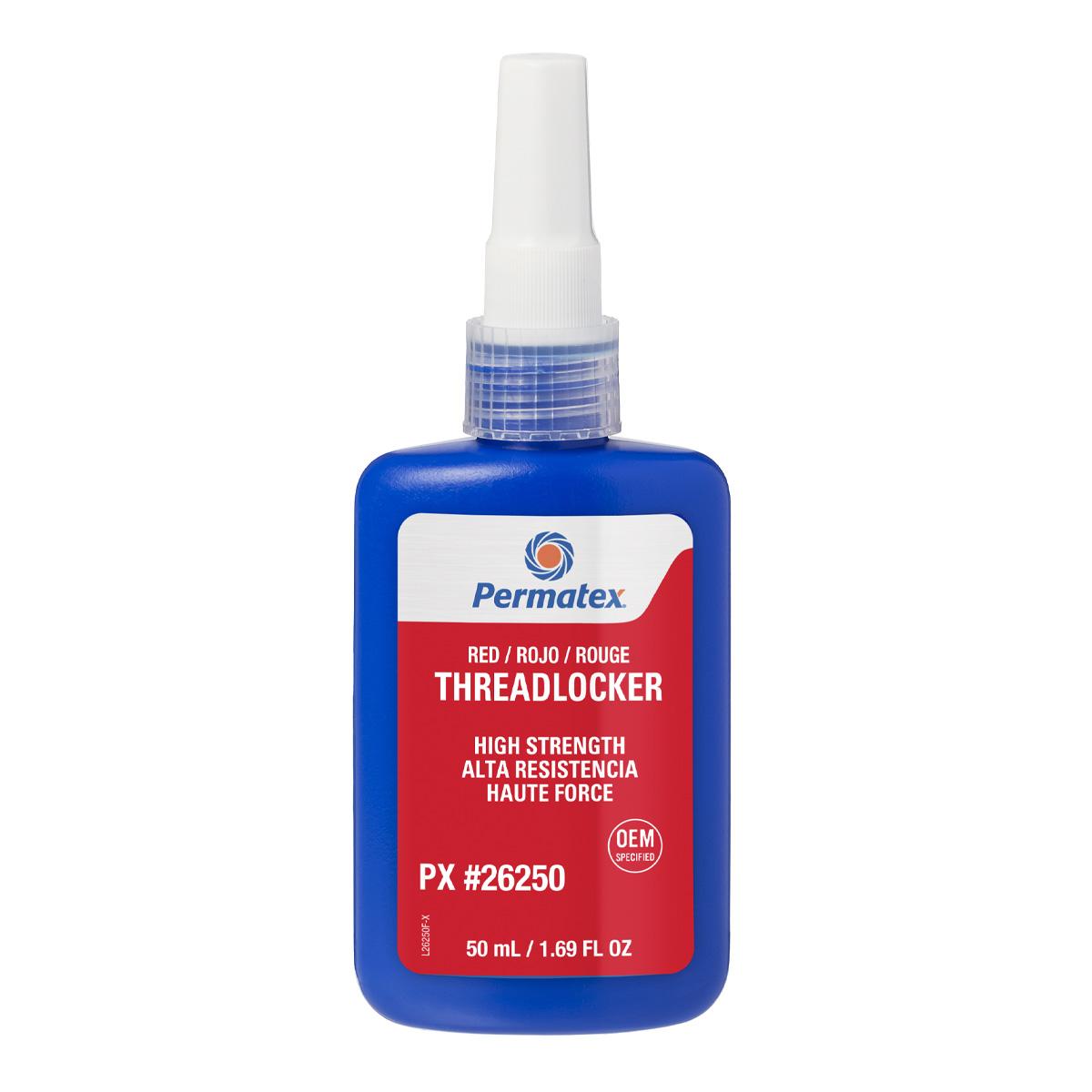 26250 RED THREADLOCK 50ML | Bolts Plus Inc.