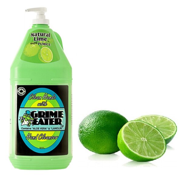 GRIME EATER LIME HAND CLEANER W/PUMICE 3.5L | Bolts Plus Inc.