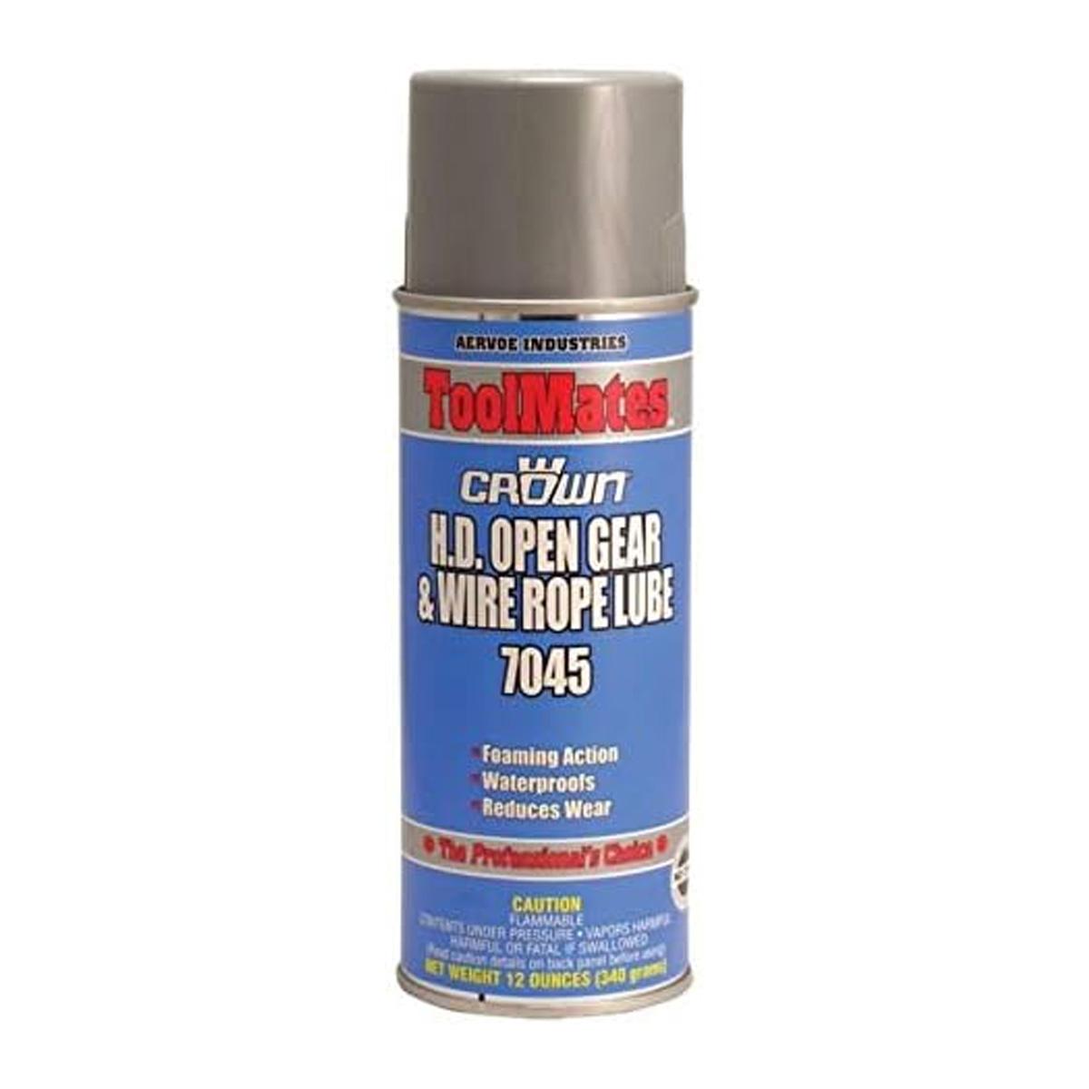 7045 HD OPEN GEAR/WIRE ROPE LUBE SPRAY 16OZ | Bolts Plus Inc.