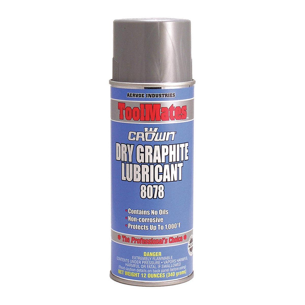 8078 DRY GRAPHITE SPRAY 12OZ | Bolts Plus Inc.