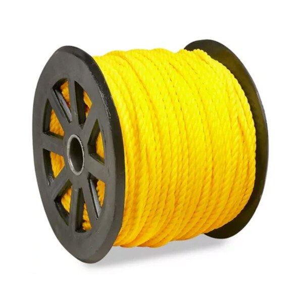 Yellow Poly Rope | Bolts Plus Inc.
