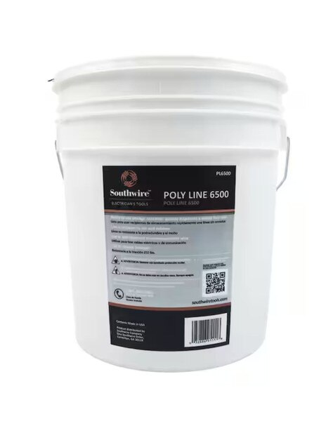 6500FT HIGH TENSILE STRENGTH POLY LINE IN PAIL | Bolts Plus Inc.