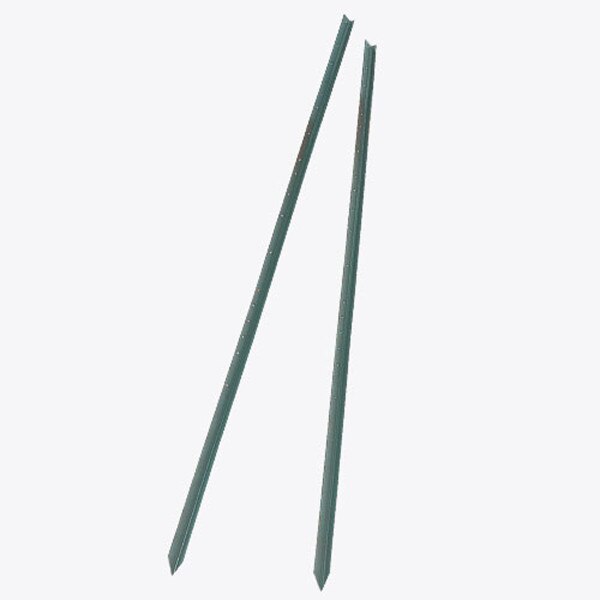 6FT GREEN T-BARS FOR SAFETY FENCE | Bolts Plus Inc.