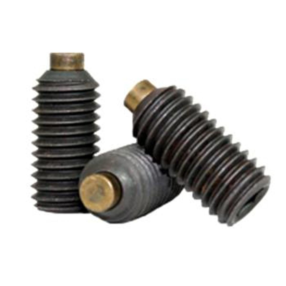 Socket Set Screws; Brass Tip | Bolts Plus Inc.