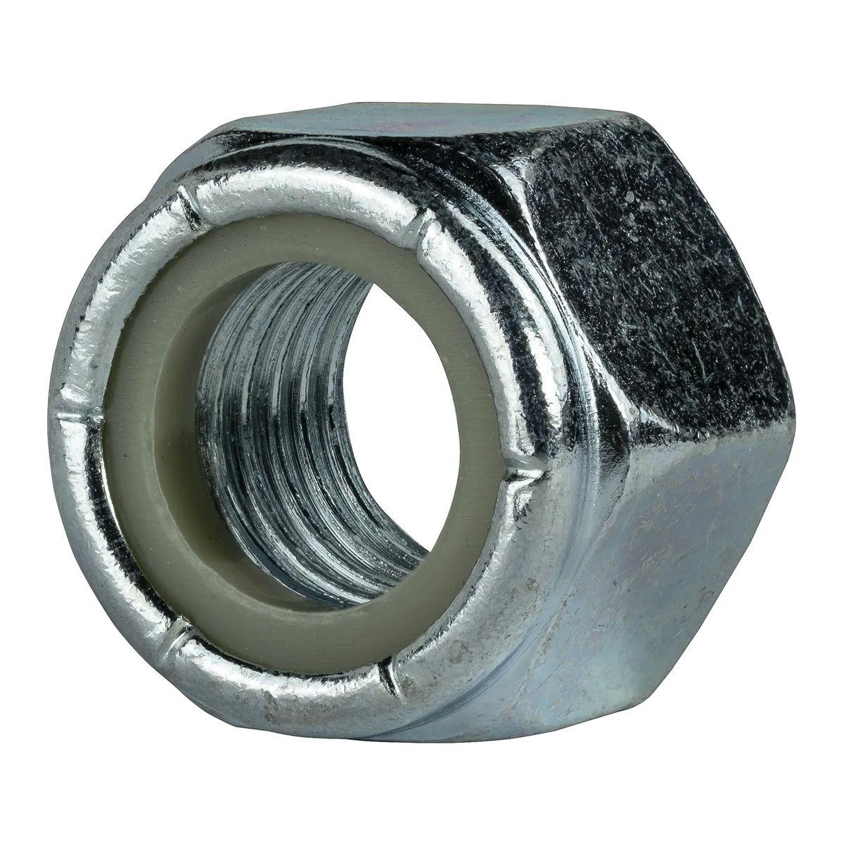Nylock Nuts; Zinc Plated | Bolts Plus Inc.