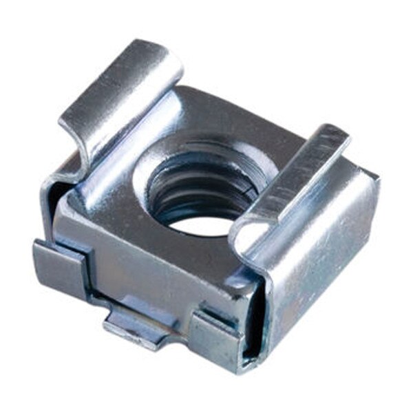 1/4-20 CAGE NUT PANEL RANGE .025-.063 10/PACK | Bolts Plus Inc.