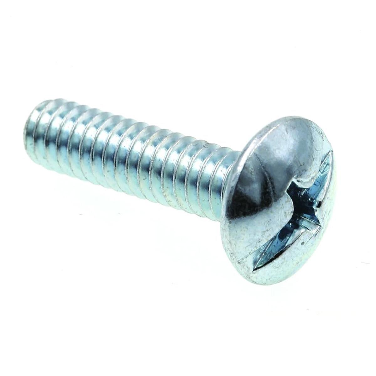 Truss Combination Machine Screws; Zinc Plated | Bolts Plus Inc.
