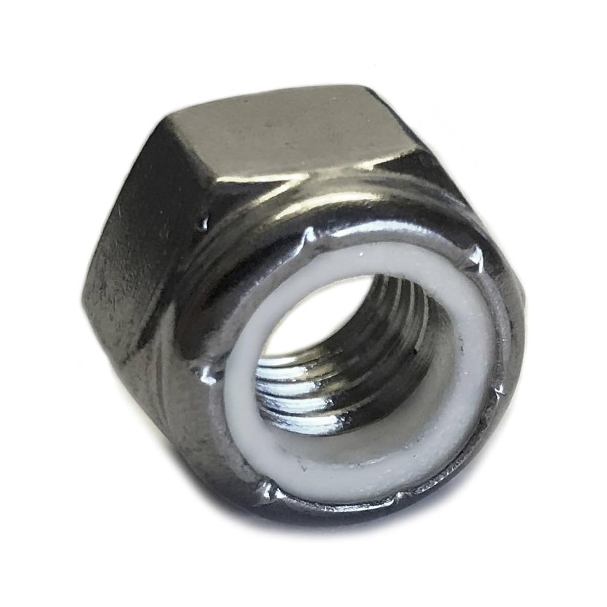 Nylon Insert Lock Nut; 316 Stainless Steel | Bolts Plus Inc.