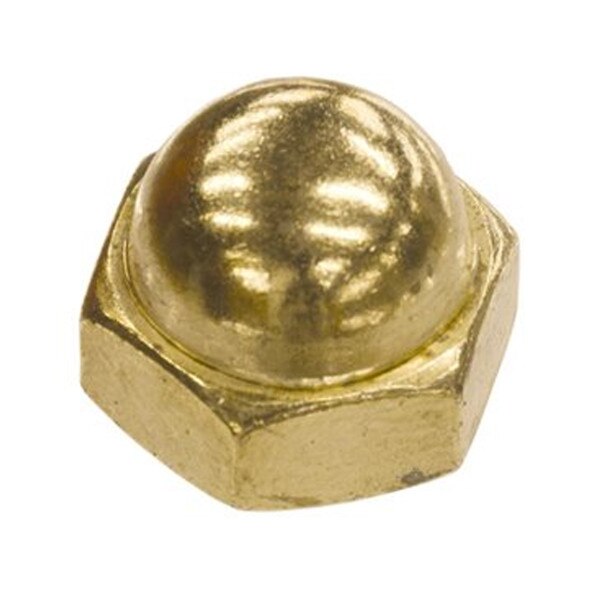 Acorn Cap Nut; Brass | Bolts Plus Inc.