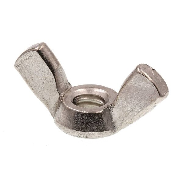 Cold Formed Wing Nut; 18.8 Stainless Steel | Bolts Plus Inc.