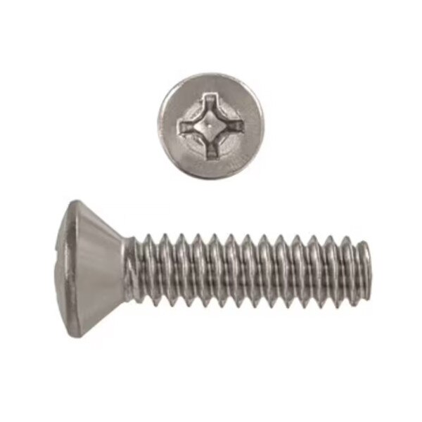 Oval Phillips Machine Screws; Stainless Steel | Bolts Plus Inc.