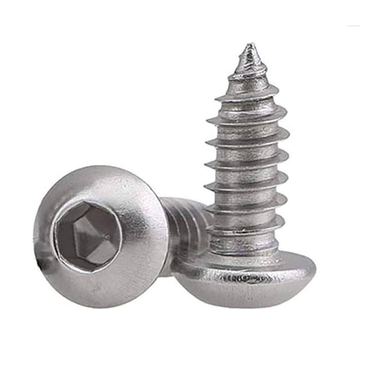 Truss Socket Tapping Screws; Type A Stainless Steel | Bolts Plus Inc.