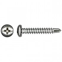Pan Phillips Tek Screw; Stainless Steel | Bolts Plus Inc.