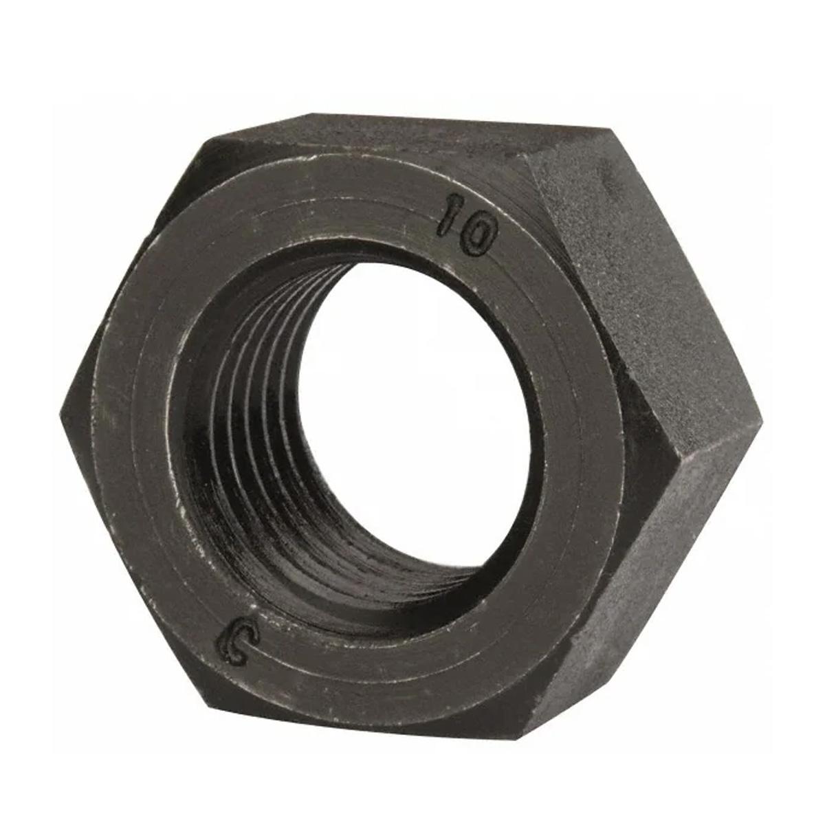 Class 10 Metric Hex Nut; Bare/Plain | Bolts Plus Inc.