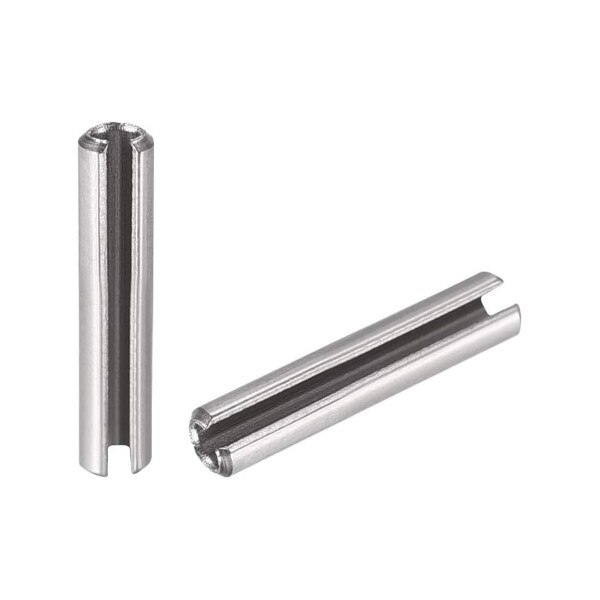 Metric Slotted Roll Pins; Steel | Bolts Plus Inc.