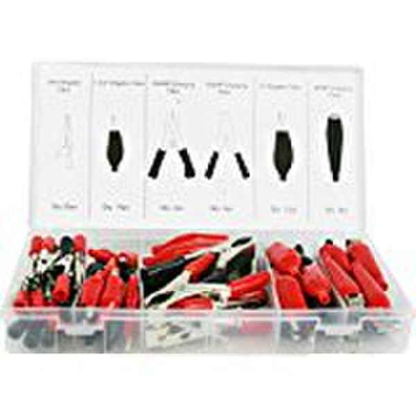 ALLIGATOR CLIP ASSORTMENT 60PCS | Bolts Plus Inc.
