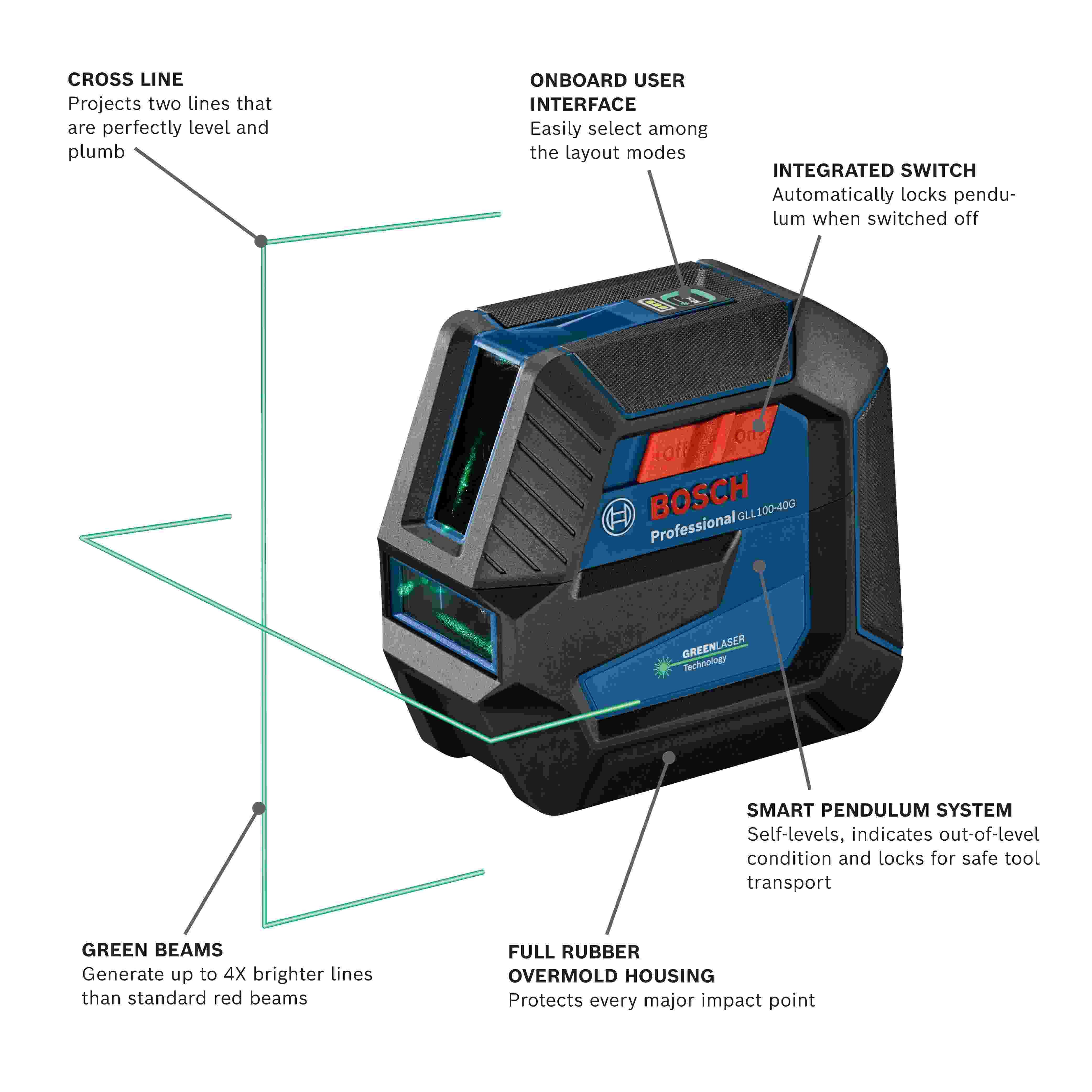Laser level bosch green store