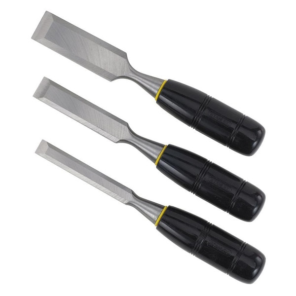 150 SERIES SHORT BLADE 3PC WOOD CHISEL SET | Bolts Plus Inc.
