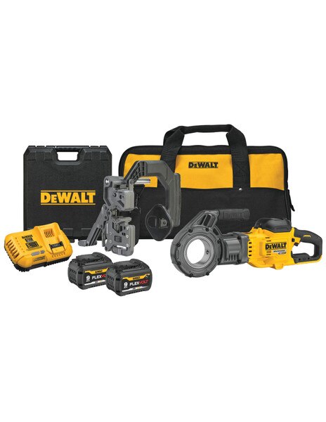 FLEXVOLT 60V MAX CORDLESS PIPE THREADER KIT | Bolts Plus Inc.