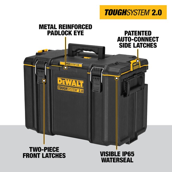 TOUGHSYSTEM 2.0 EXTRA LARGE TOOLBOX Bolts Plus Inc