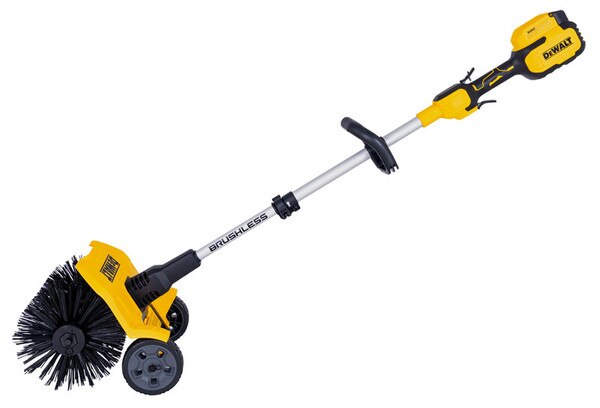 DEWALT 20V Battery Powered Sweeper Brush – High-Power Cleaning for Turf ...