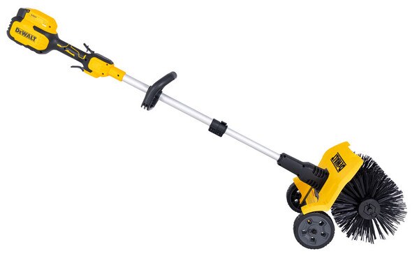 DEWALT 20V Battery Powered Sweeper Brush – High-Power Cleaning for Turf ...