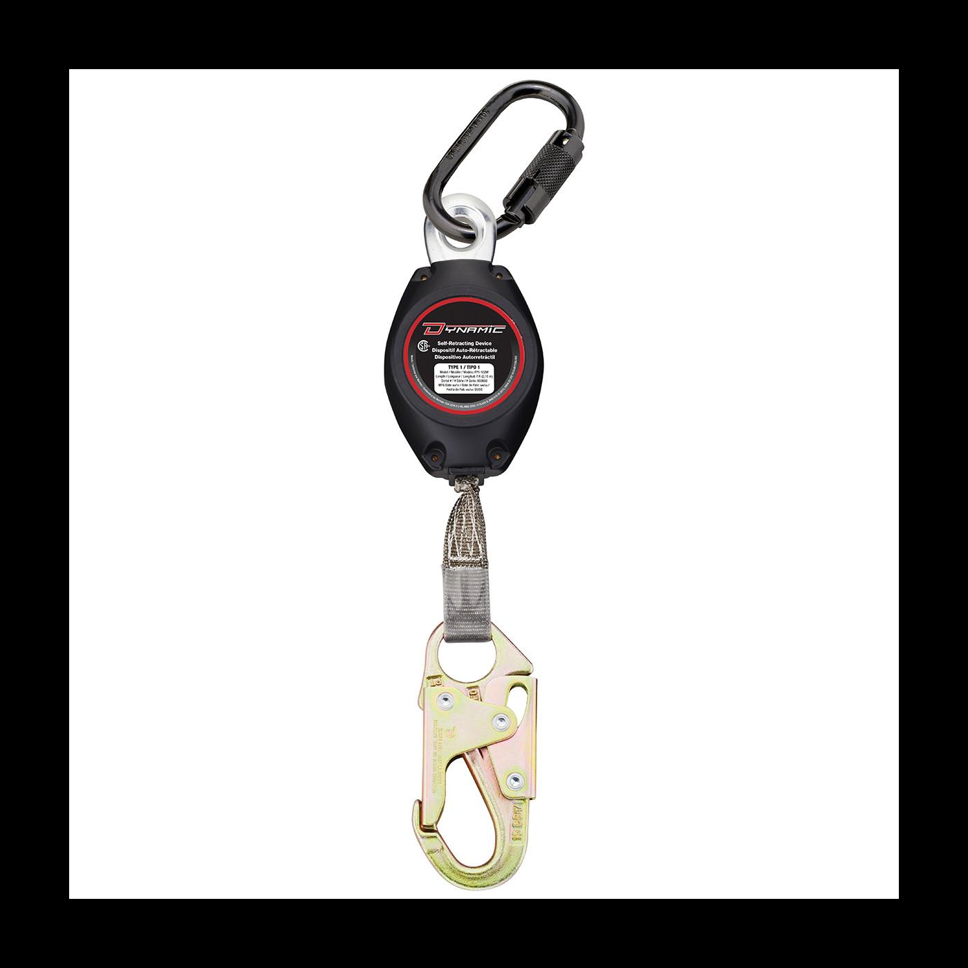 7FT SELF RETRACTING LANYARD | Bolts Plus Inc.