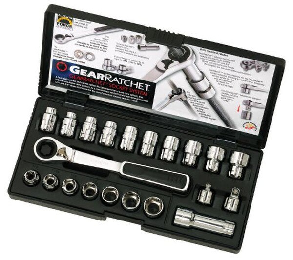 SET PASS-THRU 3/8DR MET 21PC | Bolts Plus Inc.