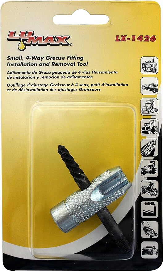 LX-1426 - STANDARD GREASE FITTING TOOL | Bolts Plus Inc.