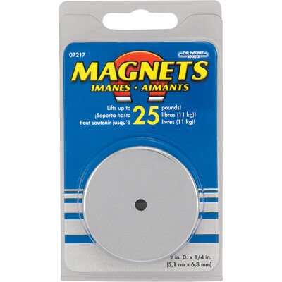 25# MAX FORCE ROUND BASE MAGNET | Bolts Plus Inc.