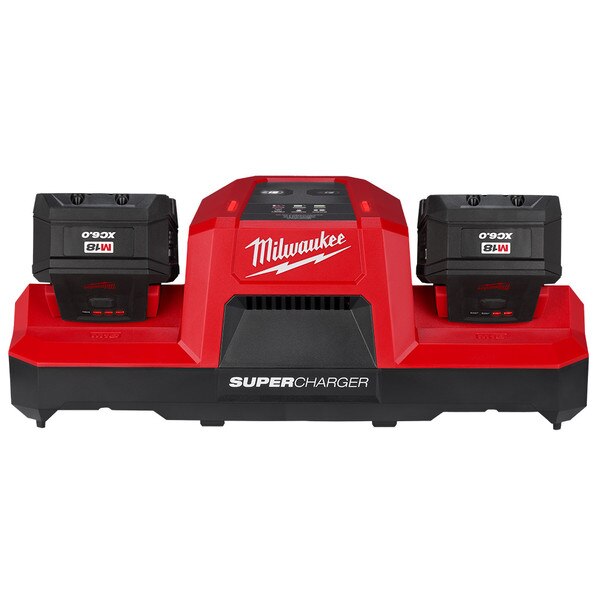 M18 Dual Bay Simultaneous Super Charger | Bolts Plus Inc.
