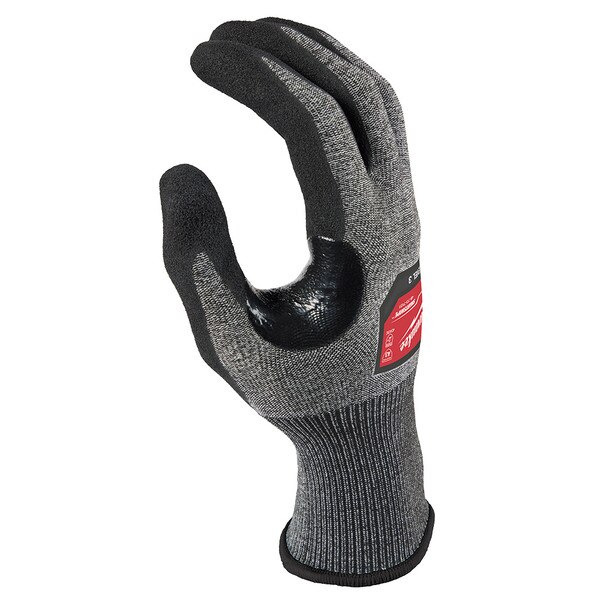 LARGE Cut Level 3 High-Dexterity Nitrile Dipped Glove | Bolts Plus Inc