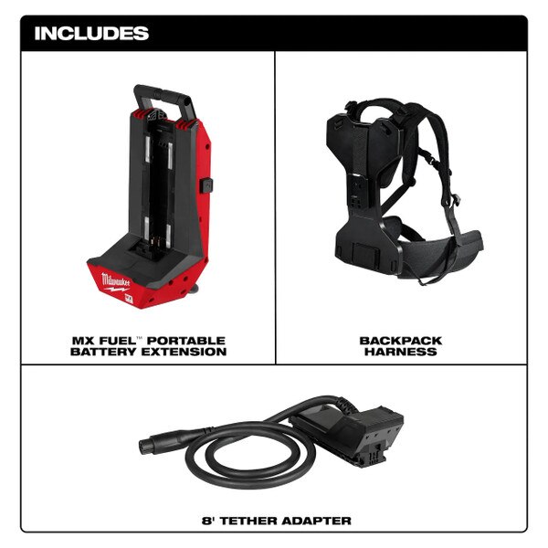 MX FUEL™ Portable Battery Extension MIL-MXF010-0 | Bolts Plus Incorporated