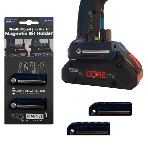 BLUE BIT HOLDER FOR BOSCH (2 PACK) | Bolts Plus Inc.
