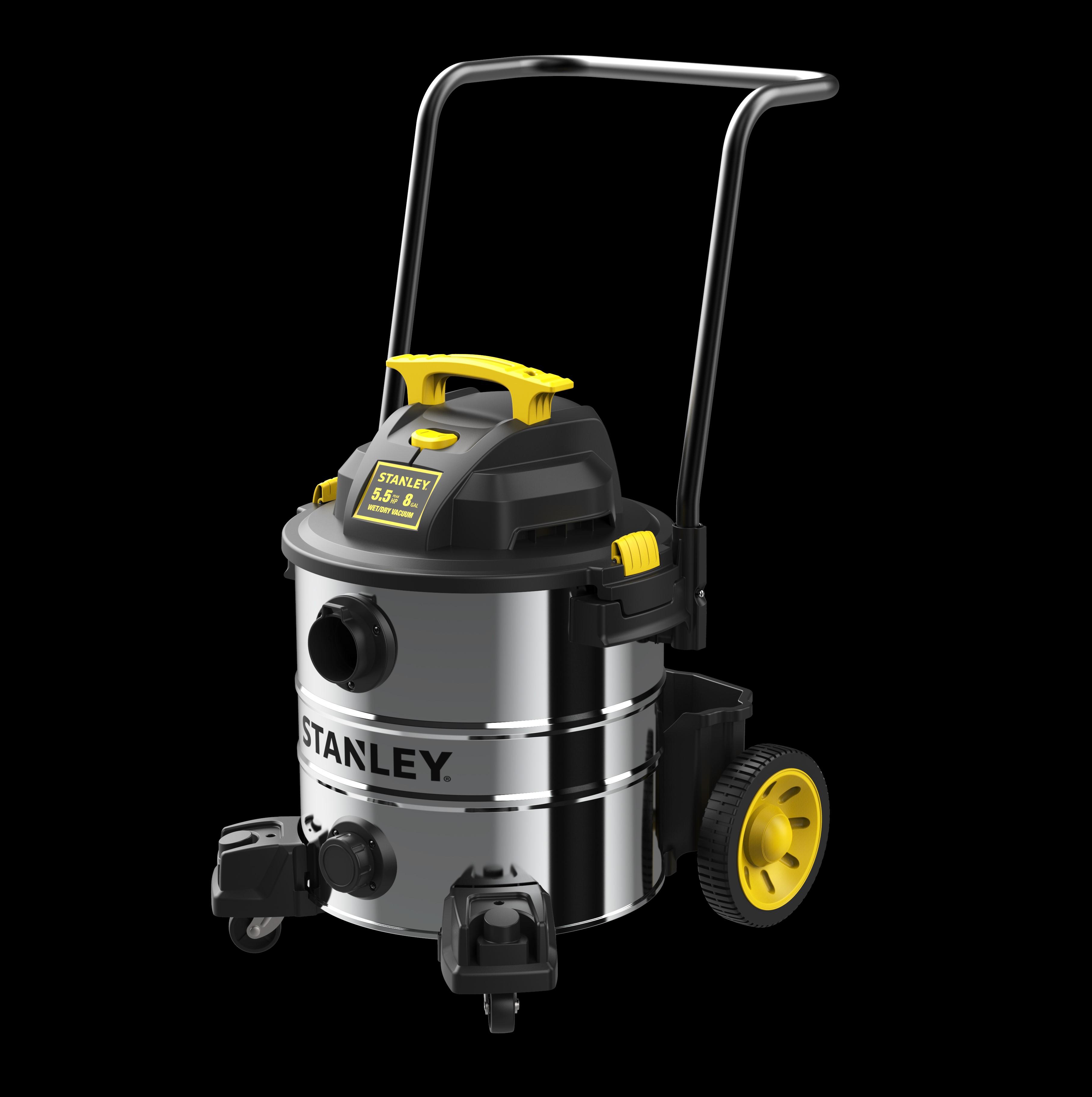 STANLEY 8G SS 5.5HP CART VACUUM | Bolts Plus Inc.
