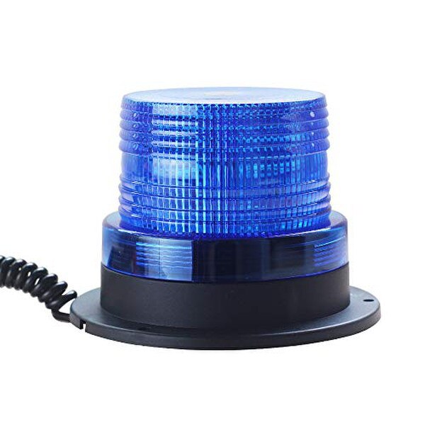 745219 LED BLUE STROBE LIGHT MAGNETIC MOUNT | Bolts Plus Inc.