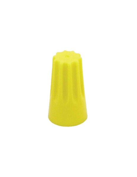 761698 YELLOW WIRE NUT 100/PK | Bolts Plus Inc.